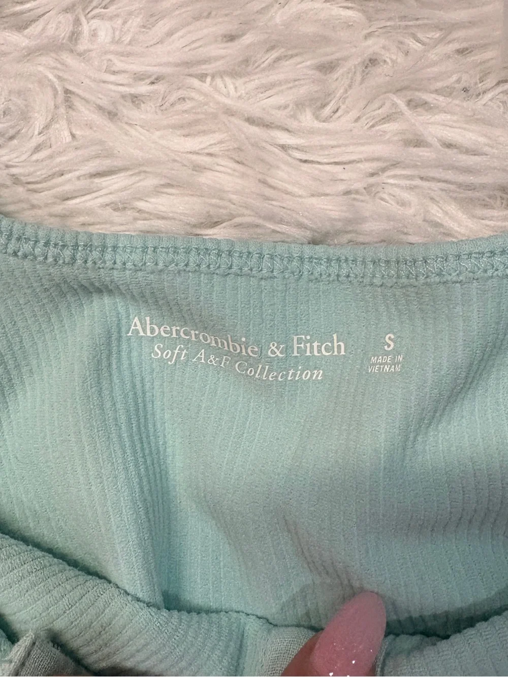 Abercrombie & Fitch | Tops | Abercrombie Fitch Seamless Rib Fabric Hook ...